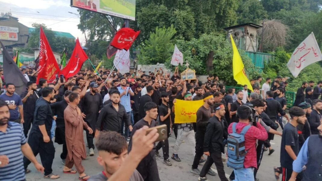 Thousands Join 8th Muharram Mourning Amid Tight Security, Police ...