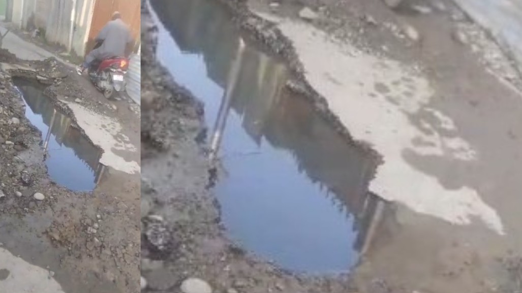 Water Leakage Triggers Road Safety Crisis in Srinagar Locality ...